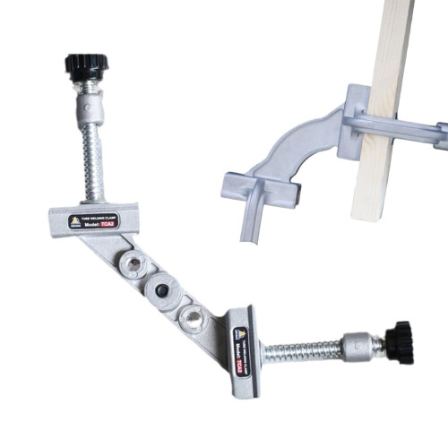 90 Degree Clamp - Adjustable Aluminum Pipe Alignment Tool for Metal ...