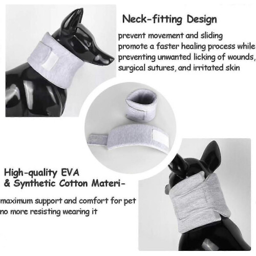(S, pink) Dog Neck Brace Supports, Cat Neck Brace, Elizabethan Collar ...