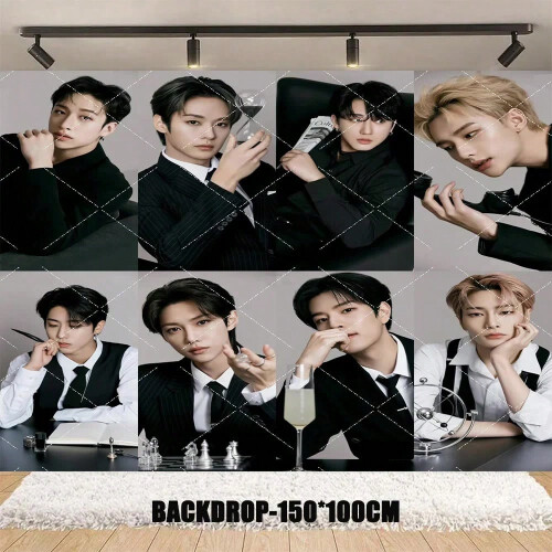 (backdrop18-1.5x1m, Other) Singing Korea Idol Theme Birthday Party ...