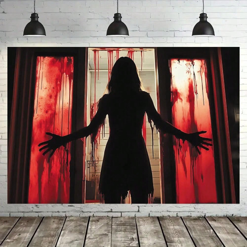 (Polyester 220x150cm, NKY08757) Horror Halloween Decorations ...