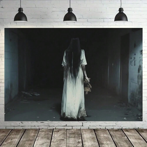 (Vinyl 60x40cm, NKY08758) Horror Halloween Decorations Backgrounds for ...