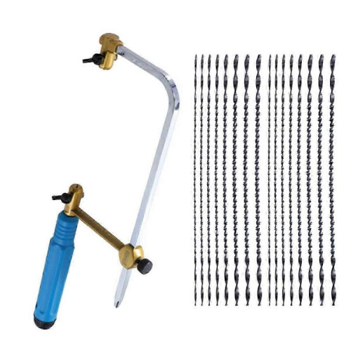 Adjustable Frame Sawbow U-Shape Coping Jig Saw compatible Craft Jewelry ...