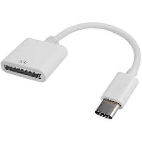 USB-C to 30-Pin Female Adapter Cable for Legacy Devices, USB 3.1 Type C ...