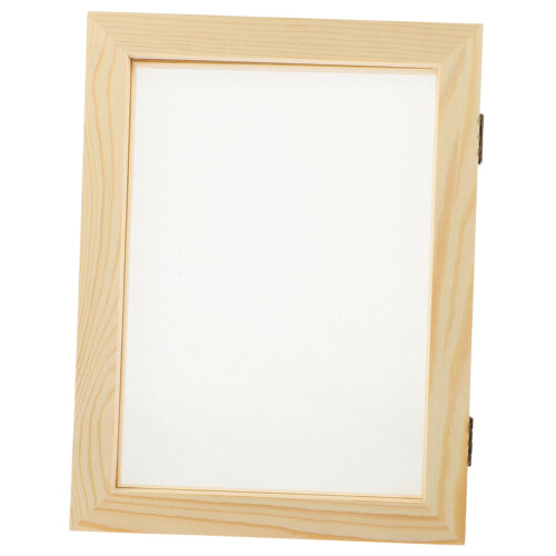 Wooden DIY Frame for Paper Making - Handmade Printing Frame for Kids ...