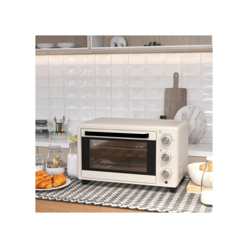 Forno elétrico - MUVOE - Mini-forno 21L - 3 modos de cozimento - 1400W ...