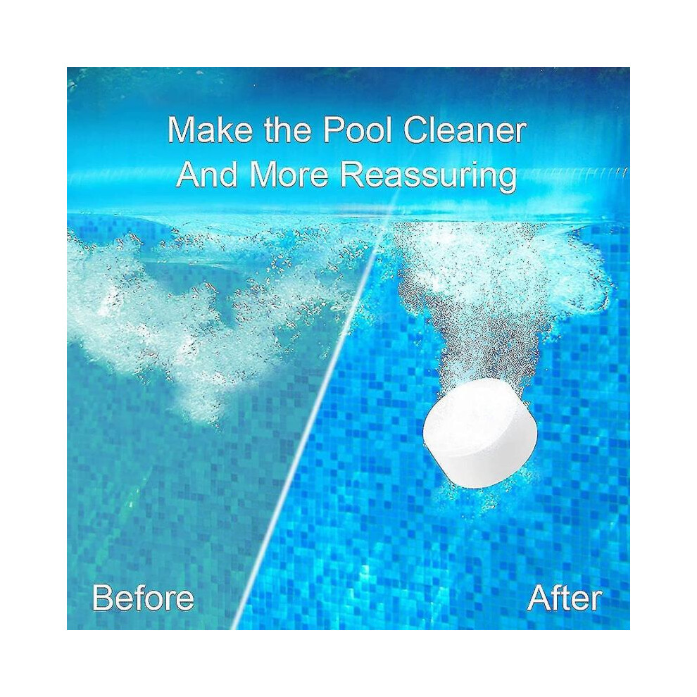 Chlorinating 1lb for Hot Tubs, Slow-dissolving Swimming Pool Chlorine 1 ...