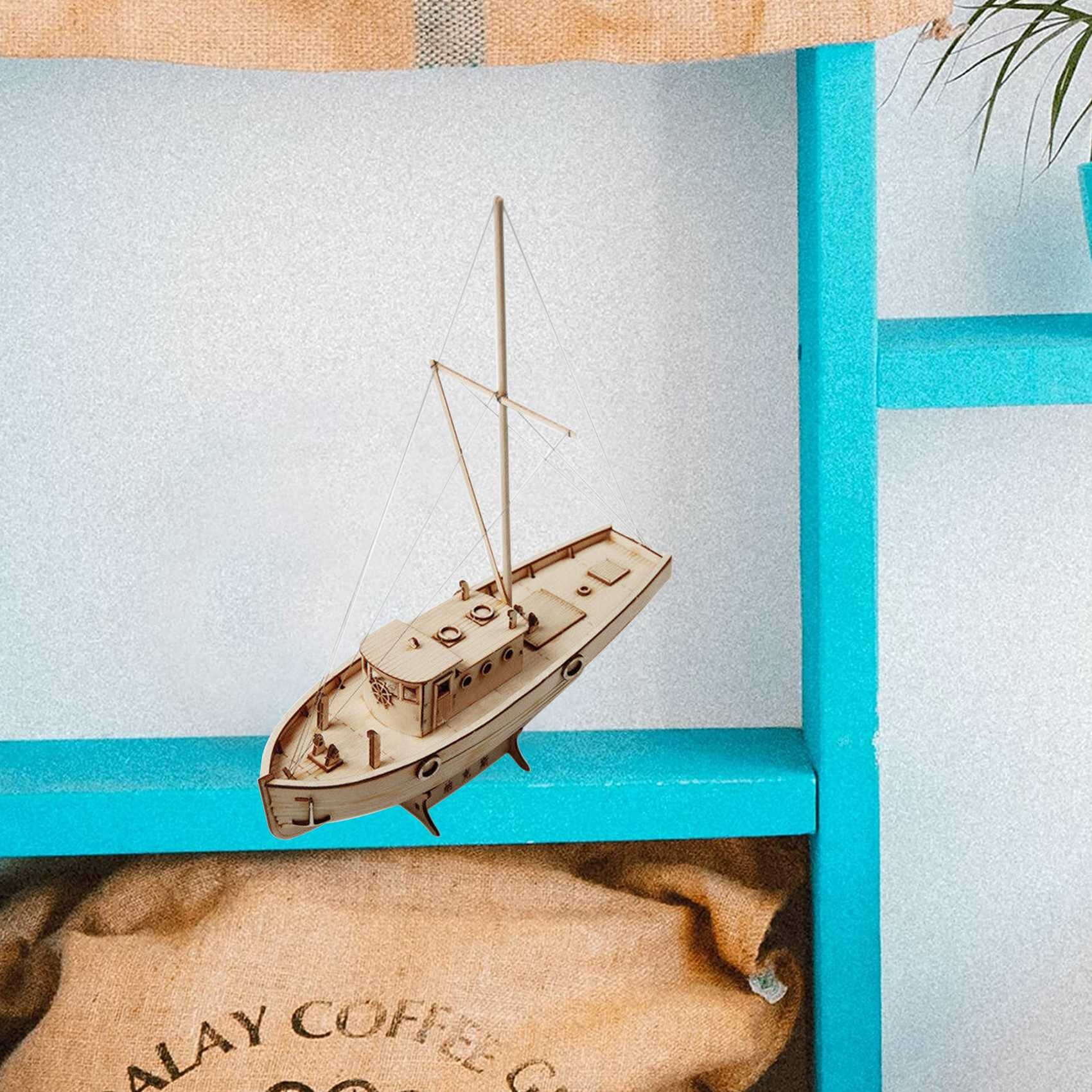 Ship Assembly Model Diy Kits Wooden Sailing Boat 1:30 Scale on OnBuy