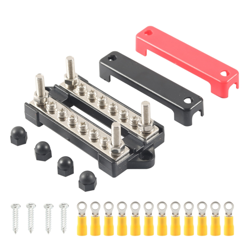 12V Ground/Power Distribution Terminal Block Battery Bus Bar Set on OnBuy