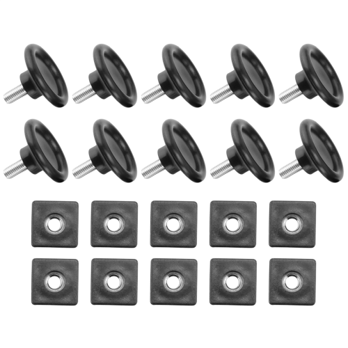 45mm Base Adjustable Leveling Foot 25mmx25mm Square Tube Insert Kit on ...