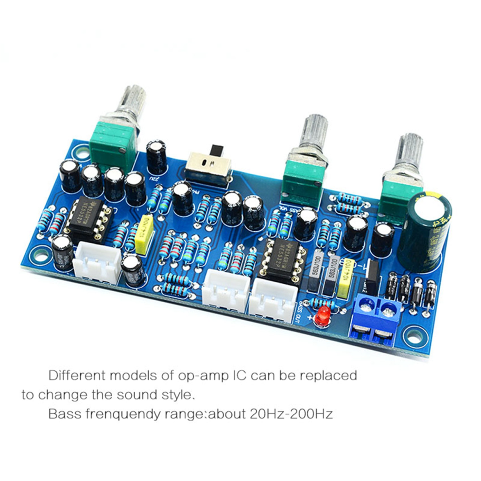 2.1 Channel Subwoofer Preamp Board Amplifier Board Preamplifier on OnBuy