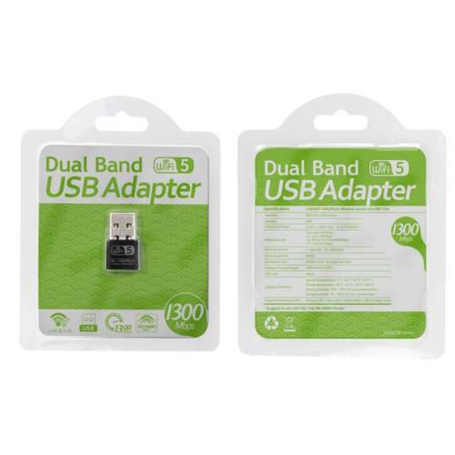 USB Wifi Adapter Network 2.4G/5Ghz Ethernet WIFI Lan Adapter on OnBuy