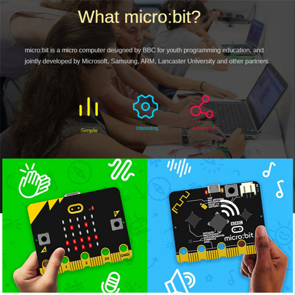 Základná doska Microbit V2.0 pre základné a stredné školy on OnBuy