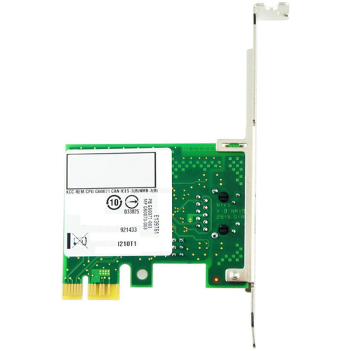Placa de rede com fio para desktop e servidor de porta única Gigabit ...