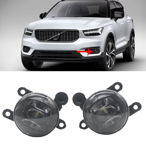 Farol de neblina LED com dissipador de calor para para-choque dianteiro ...