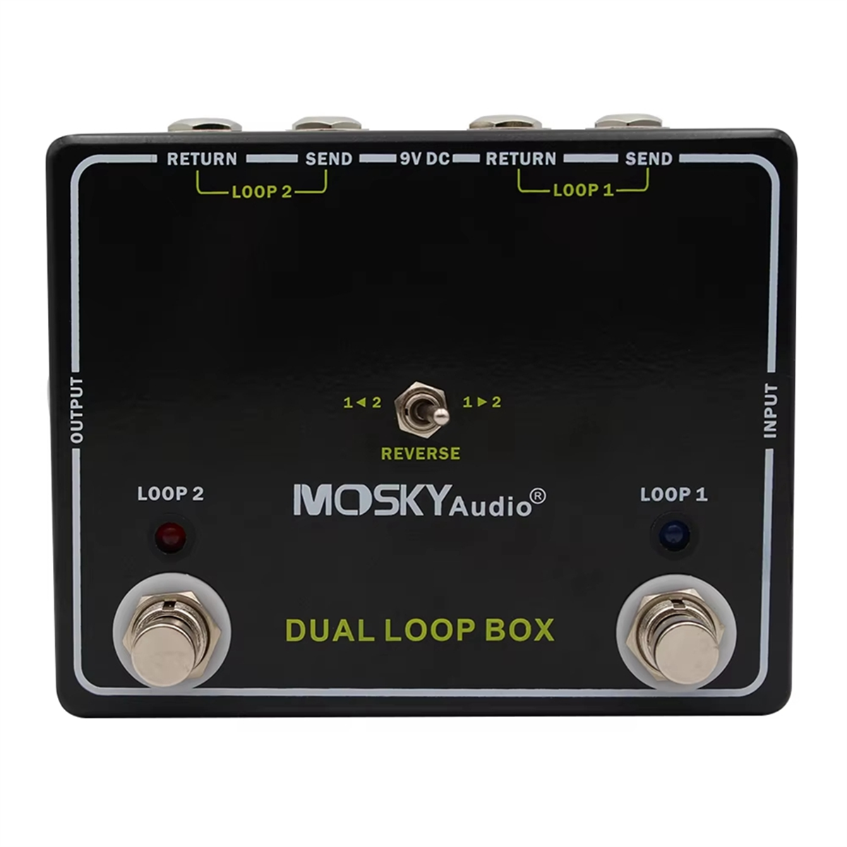 Pédale d'effet guitare Mosky Audio Dual Loop Box, accessoires guitare on OnBuy