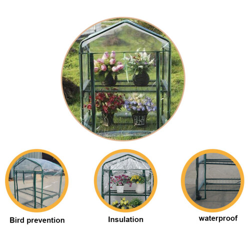 Transparent PVC Cold Frame Cover for Garden Conservatory, Sizes 694992 ...