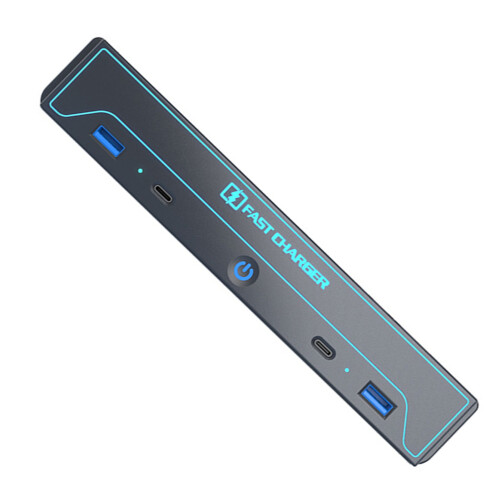 Center Console USB Hub With Sliding Lid Multiport USB Hub Fast on OnBuy