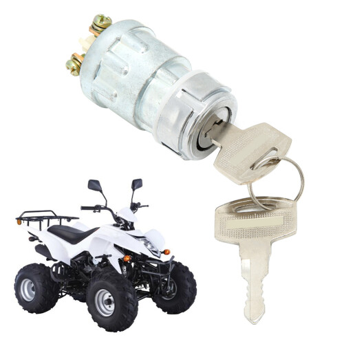 Motorcycle Ignition Switch Lock Keys Set for 110cc-250cc Go Kart Buggy ...
