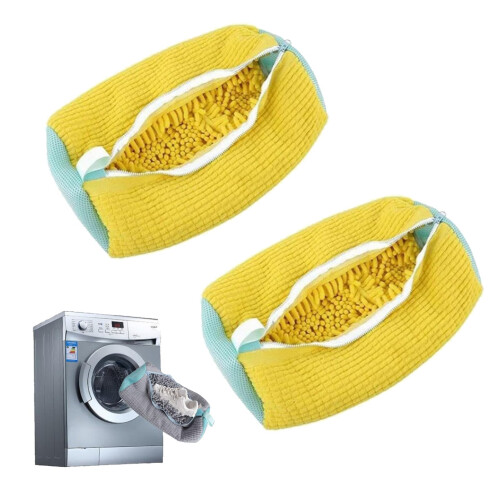 Shoe Washing Bag Set for Washing Machine with Long Shoe Horn, 2 ...