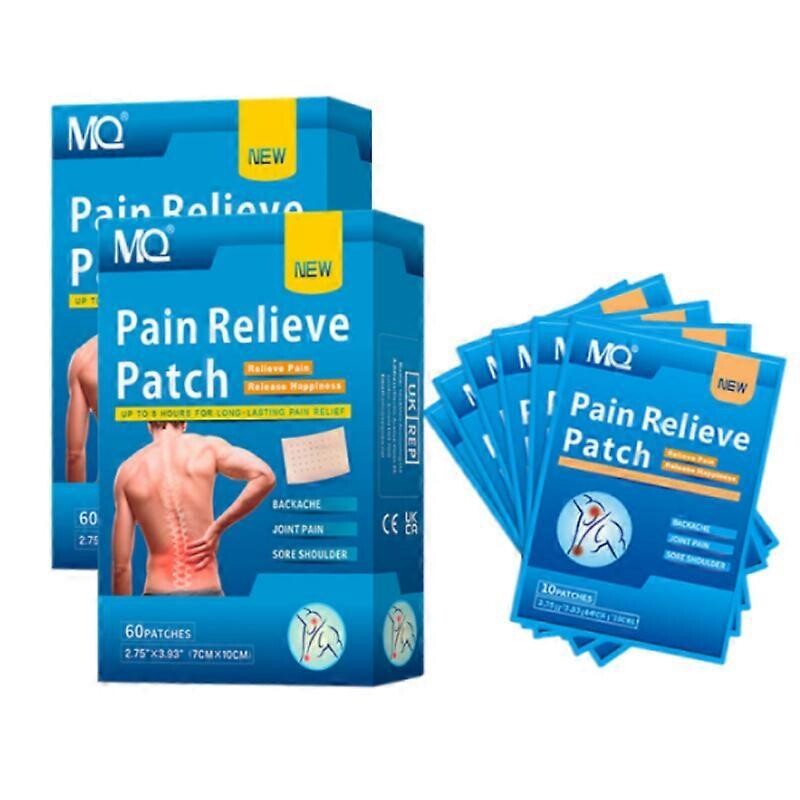 120pcs Pain Relief Patch Plaster, Heat Treatment Pain Relieve Patch ...