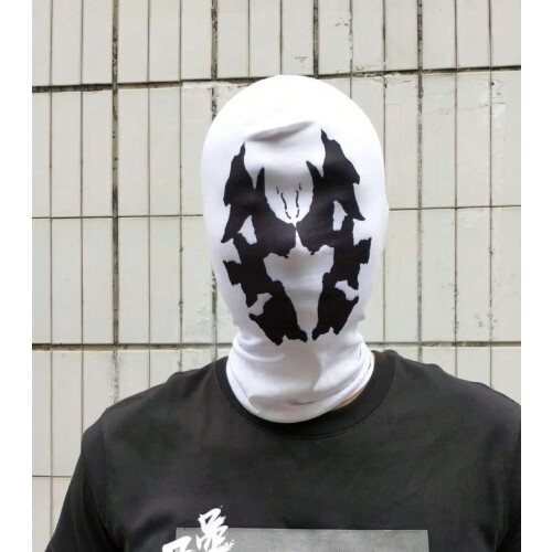 (C) Rorschach Mask Halloween Inkblot Masks Watchmen Costume Cosplay ...