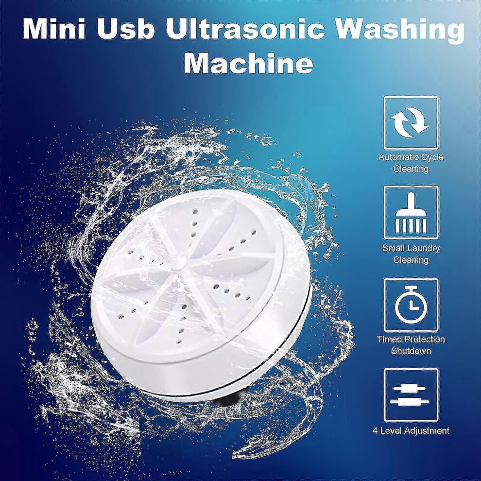 2025 Lavatrice portatile Mini lavaggio 3 in 1 Lavastoviglie Mini luci ...