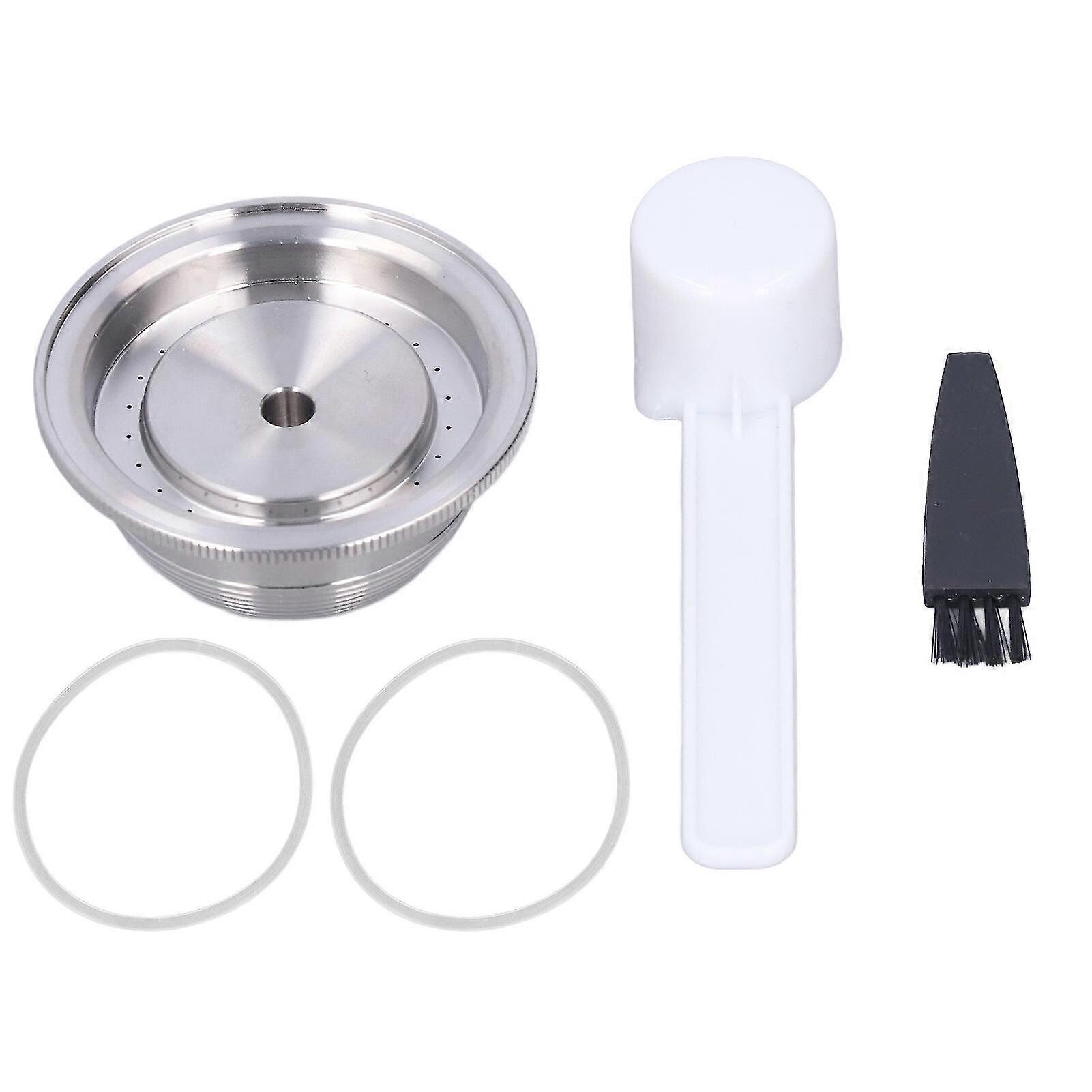 Dosette de café rechargeable en acier inoxydable pour Vertuo Plus ...