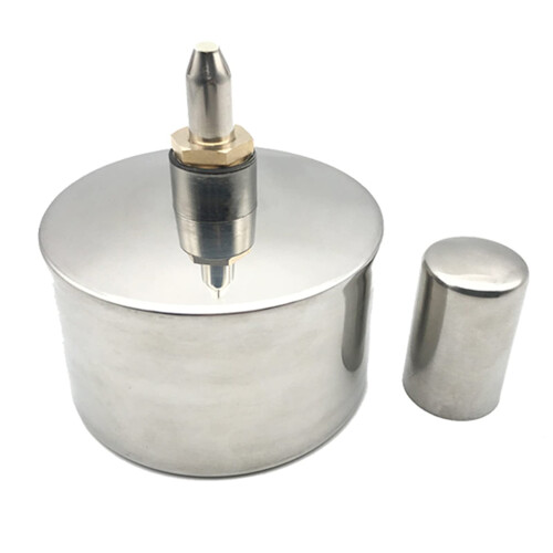 Alcohol Burner Lamp 400ML Heavy-Walled Stainless Steel Laboratory ...