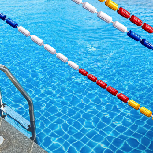 Floating Pool Safety Divider Line Rope Kits for Swimming Pools, 4m Wire ...