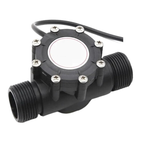 Water Flow Sensor Fluidmeter Counter G1 DN25 2-100L Adjustable Flow ...