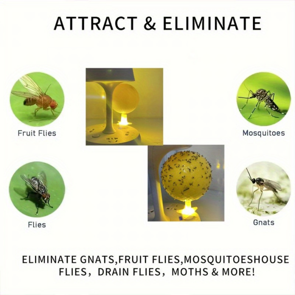 Indoor light insect trap, fly trap, sticky insect trap, mosquito trap ...