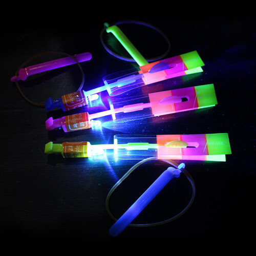 Toy Light Led With Glowing Catapult Flying Arrows For Outdoor Children