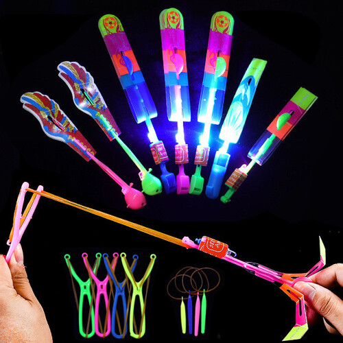 Toy Light Led With Glowing Catapult Flying Arrows For Outdoor Children ...