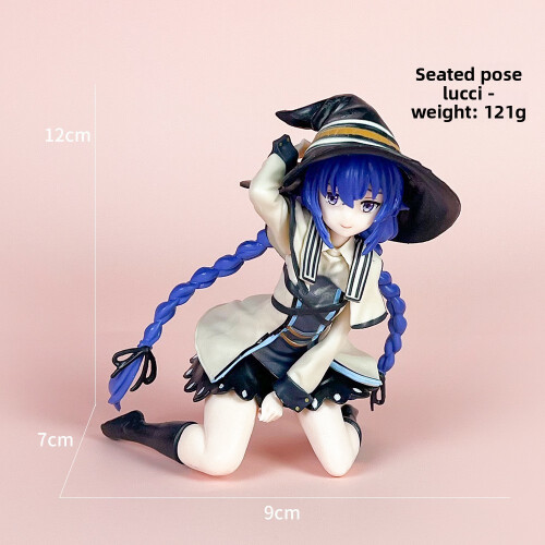 (Purple) Reisalin Ryza Atelier Anime Character Sitting Posture Ornament ...
