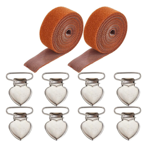 Canvas Elastic Clips Reel Rod Side Tension Clip Set Adjustable Hand Em ...