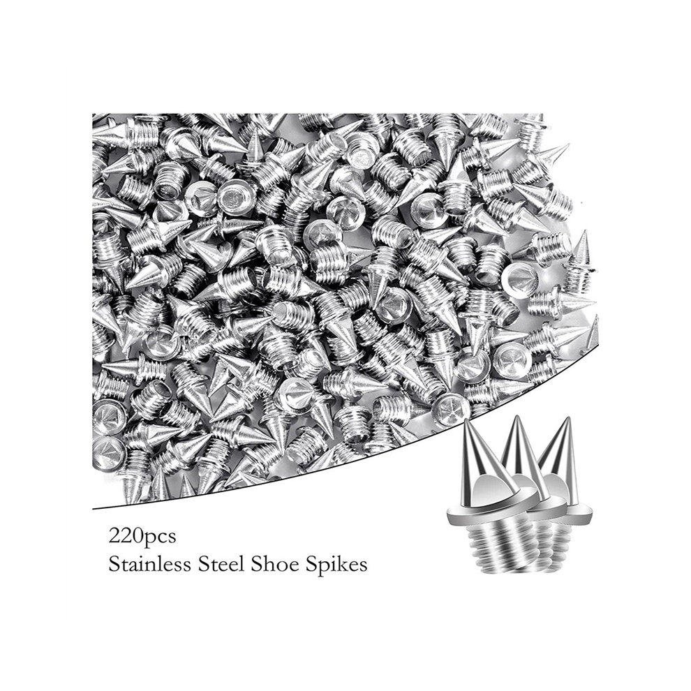 Stainless Steel Spikes for Track Shoes, Replacement Ice Cleats Pyramid ...
