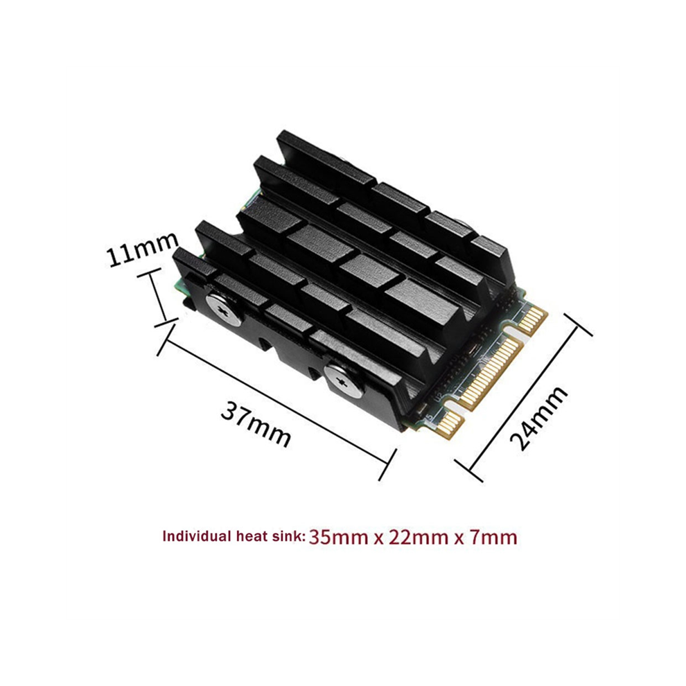 M.2 2242 Solid State Drive Radiator SSD Cooling Heatsink Nvme2242 Heat ...