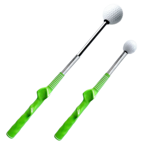 Golf Swing Practice Stick Telescopic Trainer Aid Tool Posture Correcto ...