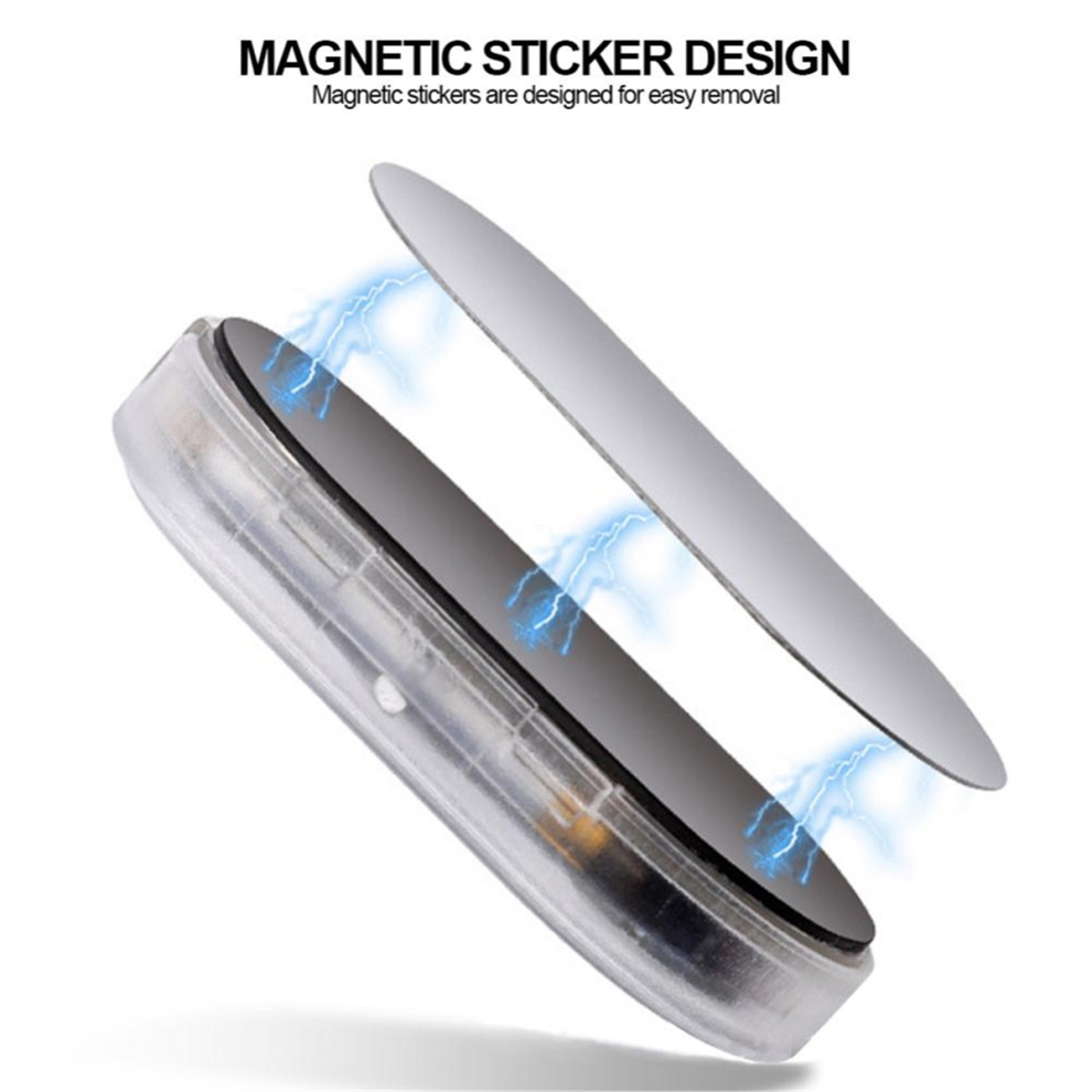 6LED Car Touch Lights Rechargeable Interior Dome Light Roof Ceiling Re ...