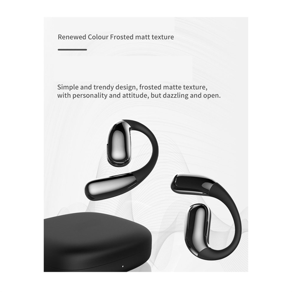 Cuffie wireless con stile appeso all'orecchio, Bluetooth 5.4, Hi-Fi ...