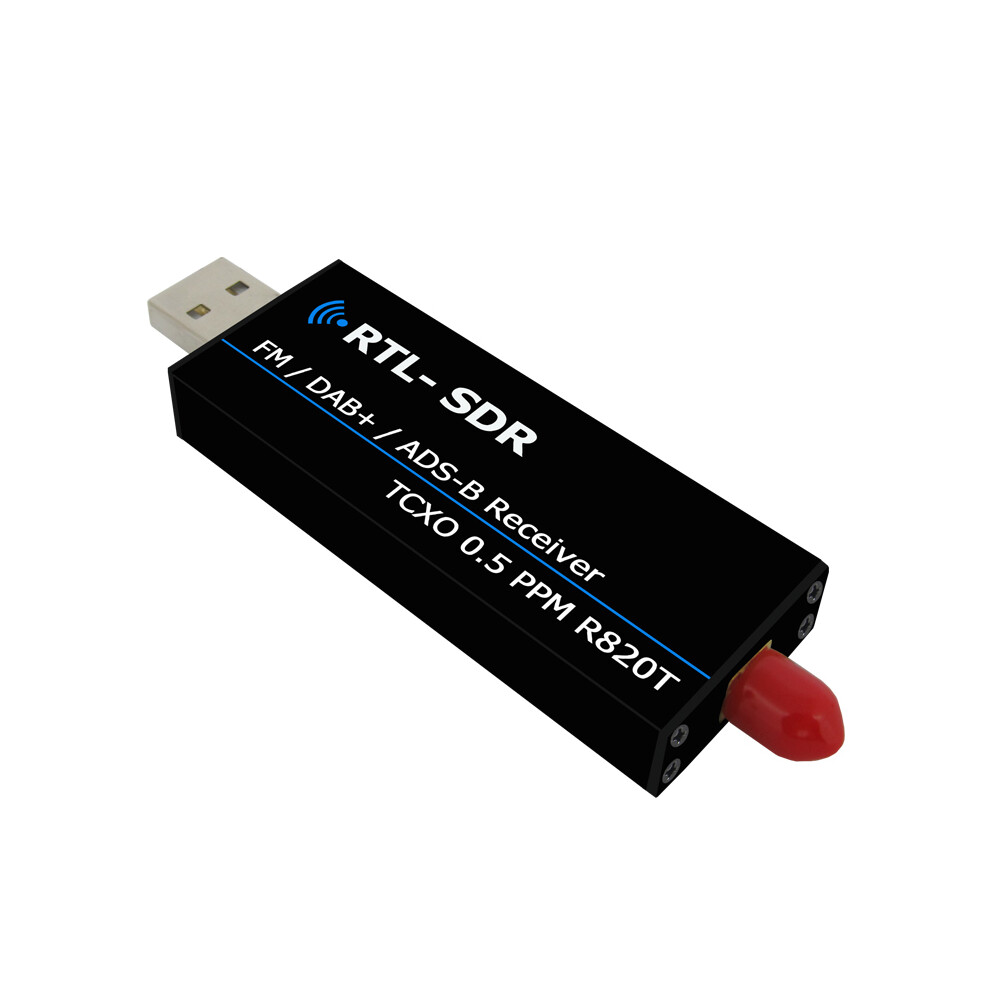 RTL2832U RTL SDR-mottaker R820T2 USB RTL-SDR-dongle med 0,5 ppm TCXO S ...