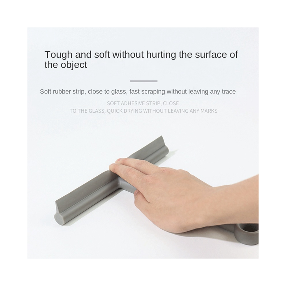 Shower Squeegee Glass Clean Scraper Washing Wiper Hanger Floor Window ...