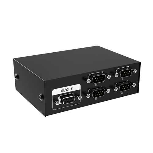 Portas RS232 Switch DB9 Pin COM Port Sharer 4 em 1 Saída Serial Port ...