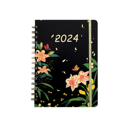 Planificator 2024, Planificator săptămânal lunar 2024 cu file, ian ...