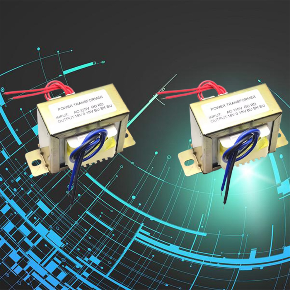 Power Transformer Dual AC 18V 50W EI Transformer 220V in Optional for ...