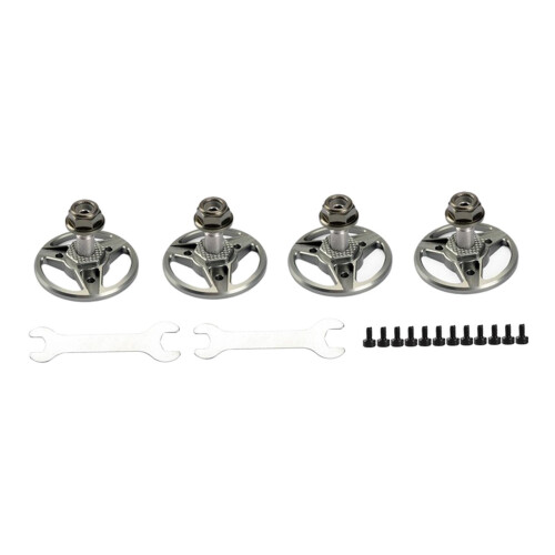 Propeller Metal Mounting Base DIY Replacements 4 Pcs Propeller Mount on ...