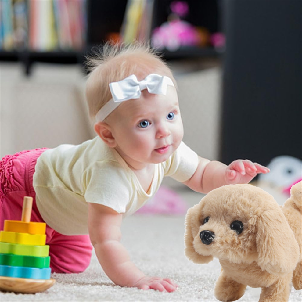 MINI Robot Puppy, My Realistic Interactive Plush Pet Kids Toys ...