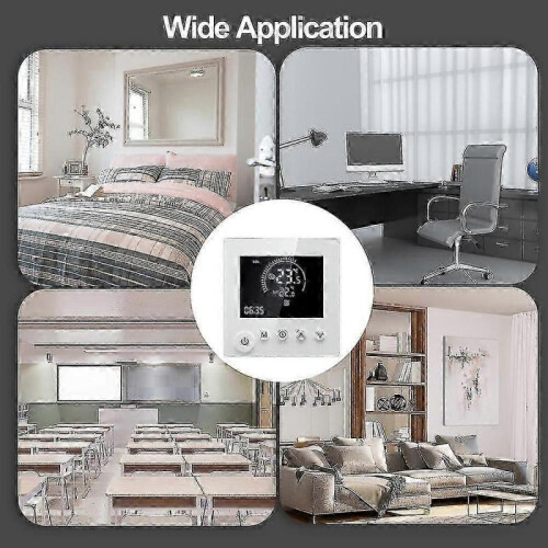 (W-2) Tuya Smart WiFi Wall Thermostat Programmable Remote Control NTC ...