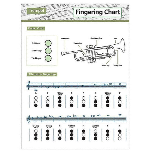 Trumpet Practice Chart Chord Trumpet Fingering Chart Trumpet Fingering ...