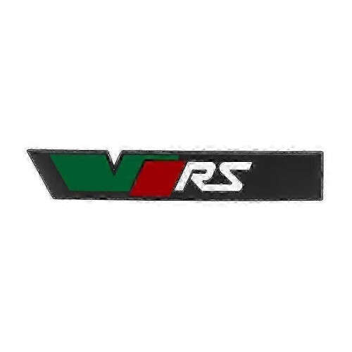 (Sticker New Black) 3D Metal Vrs Logo Car Front Grill Emblem Badge ...